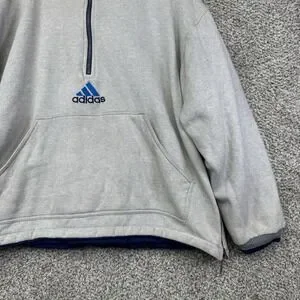 adidas | Jackets & Coats | Vintage 9s Adidas Jacket Mens Large Quarter ...
